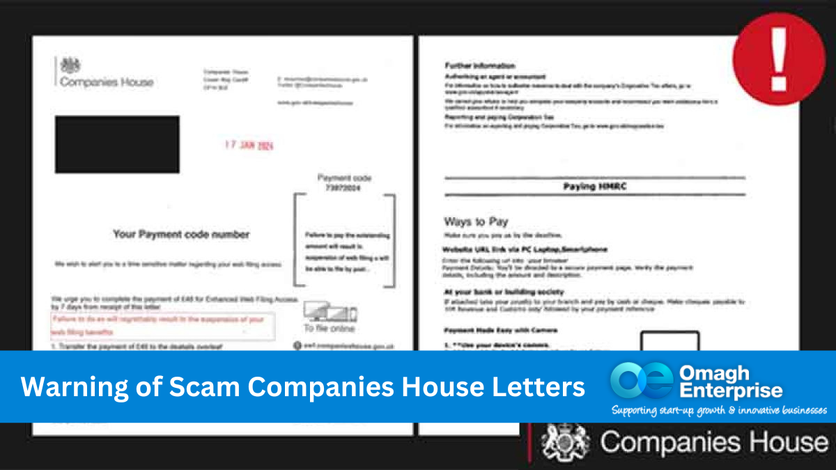 Warning of Scam Companies House Letters | Omagh Enterprise